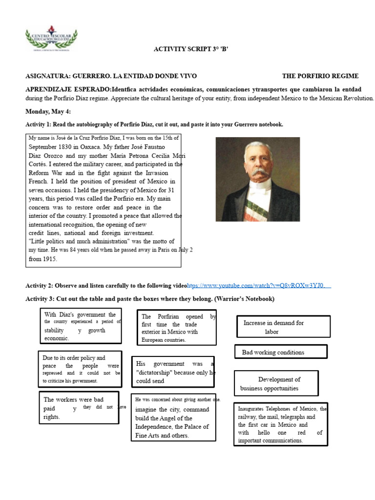 ACTIVITIES SCRIPT WARRIOR | PDF | Mexico