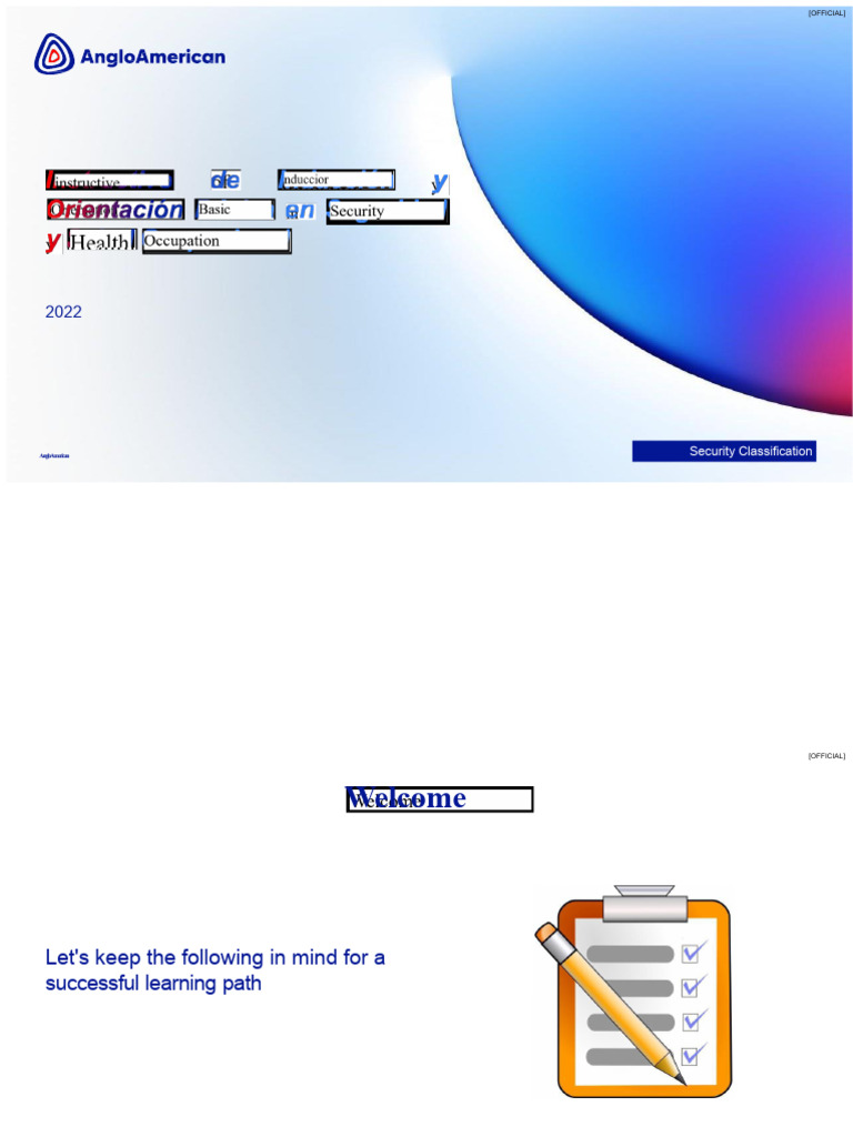 AngloAmerican Training Guidelines 2022 | PDF | Computing