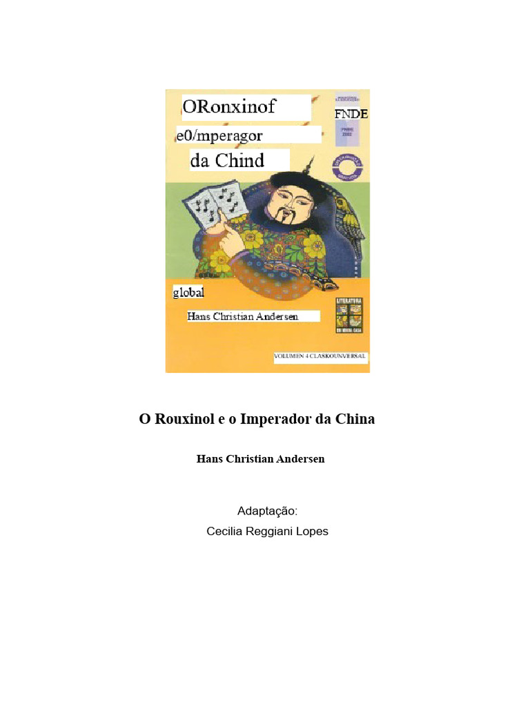 El Ruiseñor y el Emperador Chino | PDF | Hans Christian Andersen
