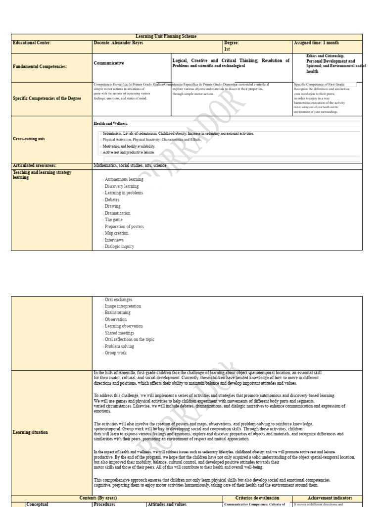 1-Object spatial-temporal location | PDF | Well Being | Learning