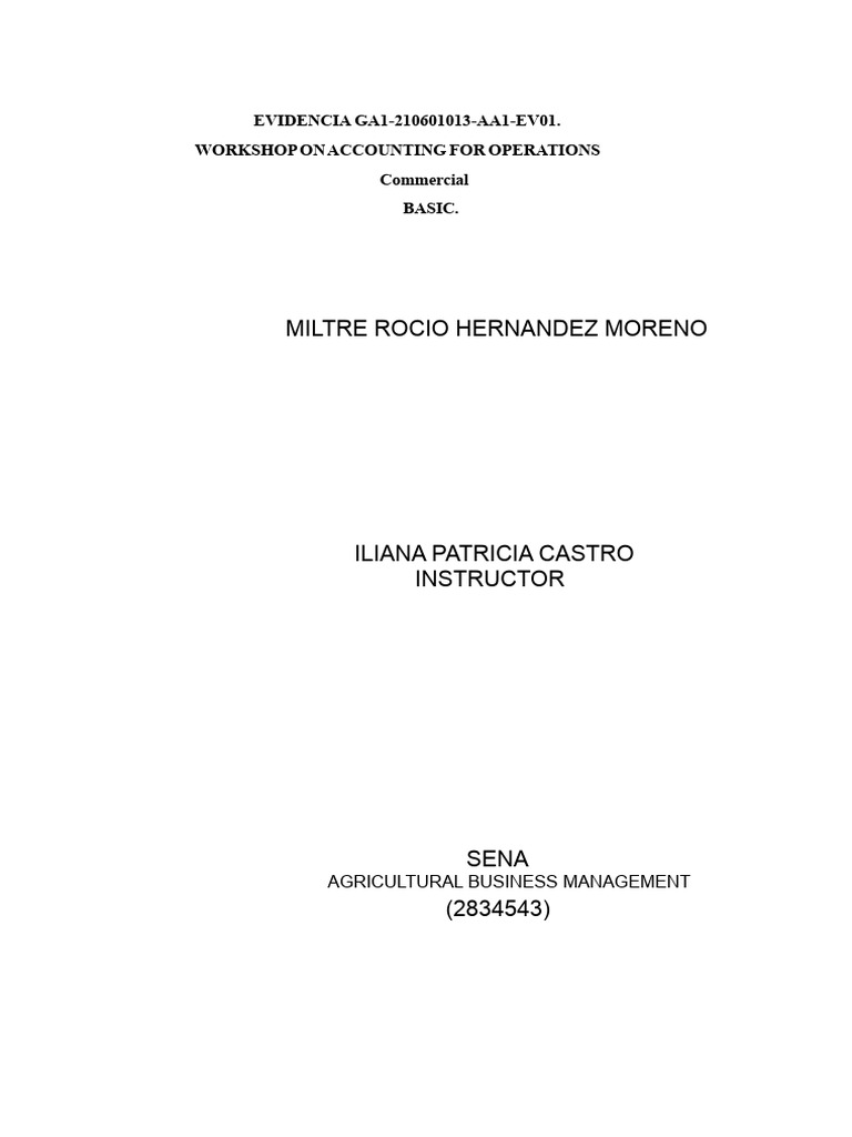 EVIDENCE GA1-210601013-AA1-EV01 ACCOUNTING FOR BASIC COMMERCIAL ...