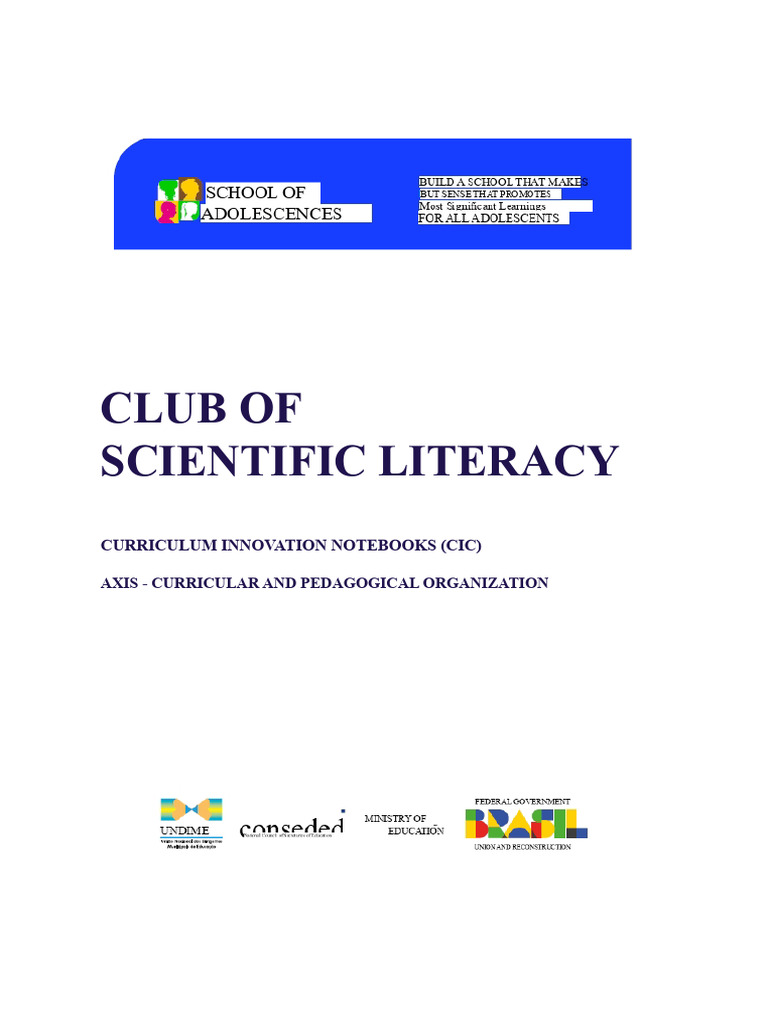 preliminary_version_cic-scientific-literacy-club | PDF | Science ...