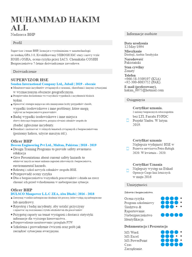1-CV-HAKIM Ali (hse)-02-Kwietnia-21 | PDF
