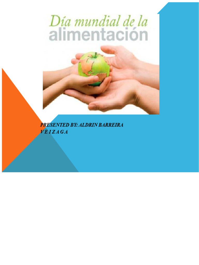 Scientific journal - Presentation World Food Day | PDF