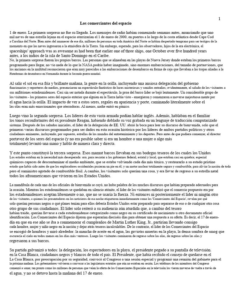 los-comerciantes-del-espacio Derrick Bell.pdf | PDF | Los Estados ...