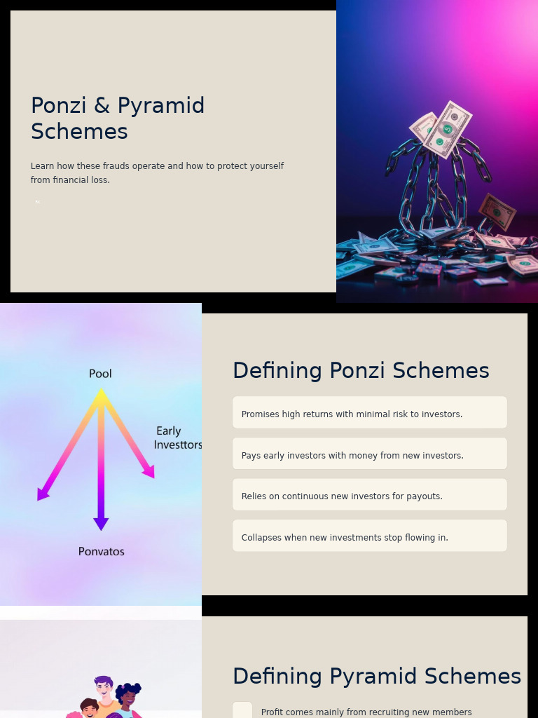 Ponzi & Pyramid Schemes- Project 3 | PDF | Multi Level Marketing ...