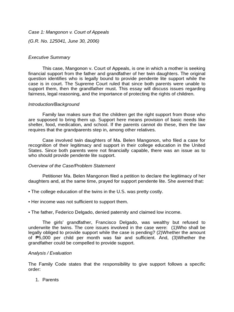 Case Study (Law 101 Final Requirement) | PDF | Legal Liability ...