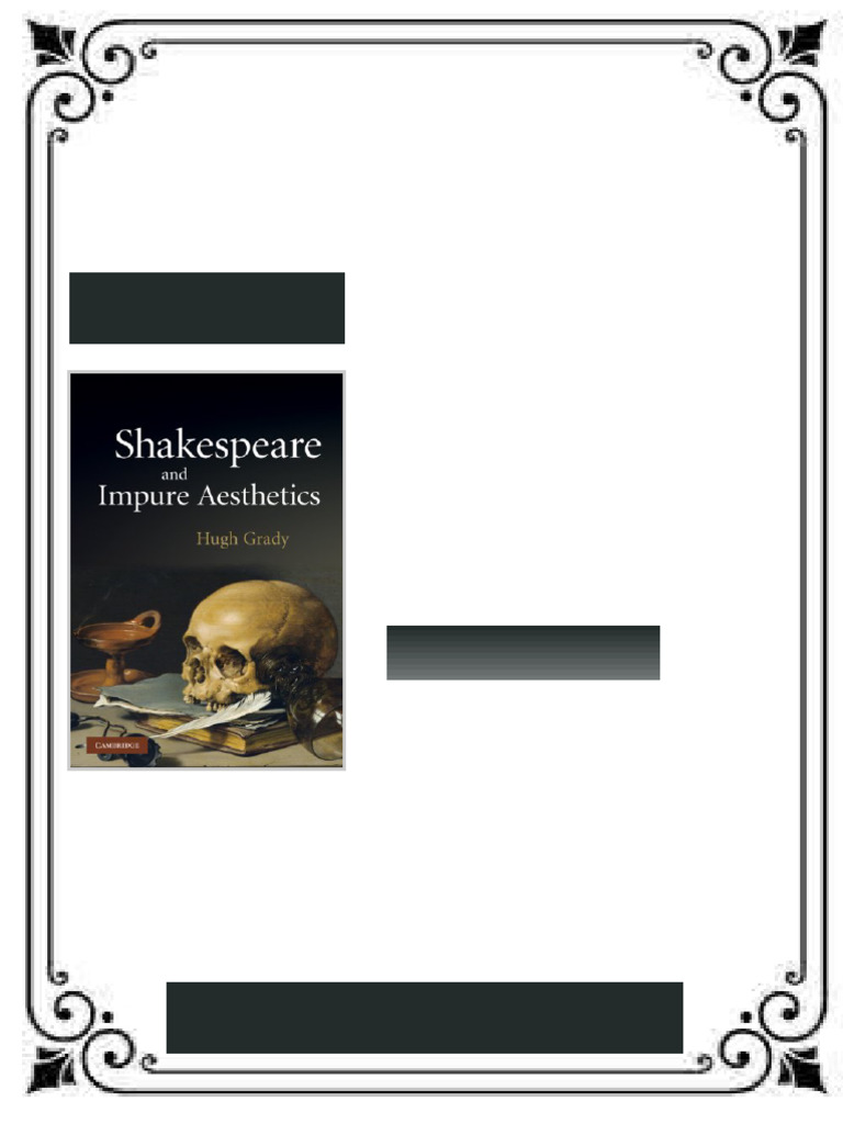 Shakespeare and Impure Aesthetics Hugh Grady ebook collectors digital ...
