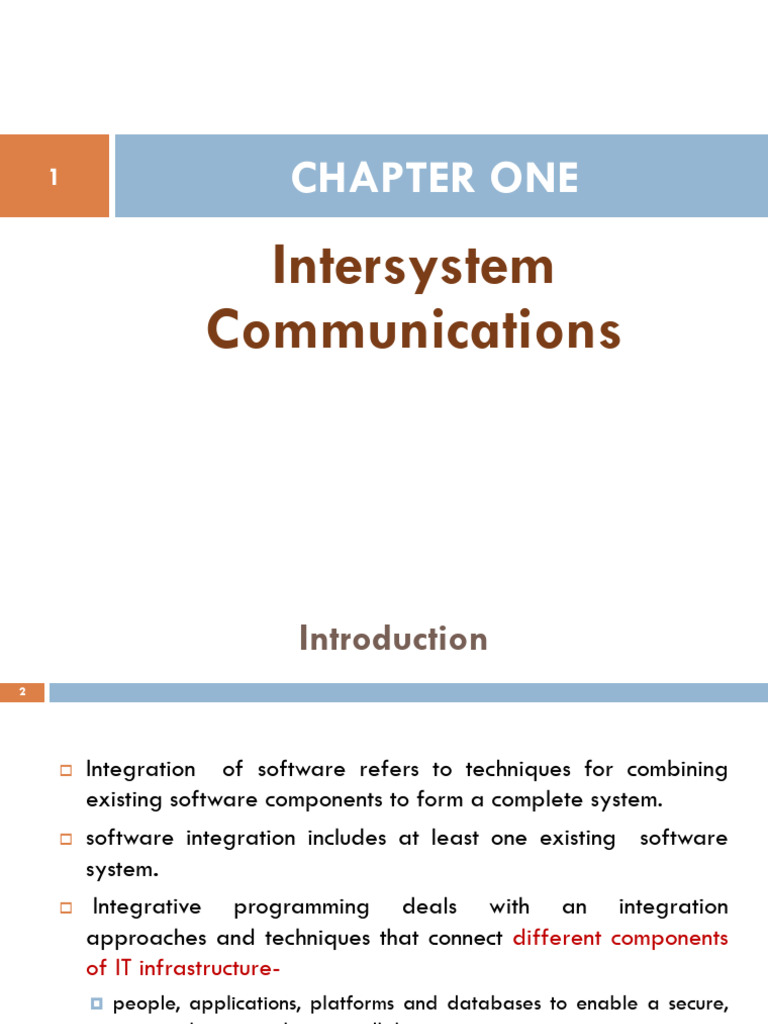 Integrative programming chapter 1 | PDF | Common Object Request Broker Architecture | Component ...