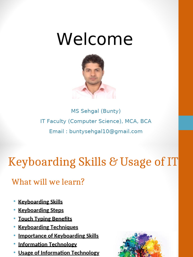 Mastering Keyboarding Skills & IT Usage | PDF | Computer Keyboard ...