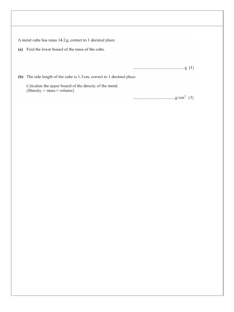 P4 Calculator Allowed Practice Sheet QP | PDF