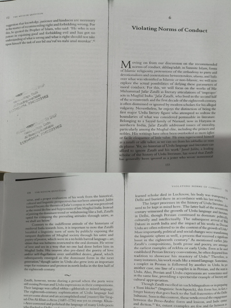 Aquil Violating Norms | PDF