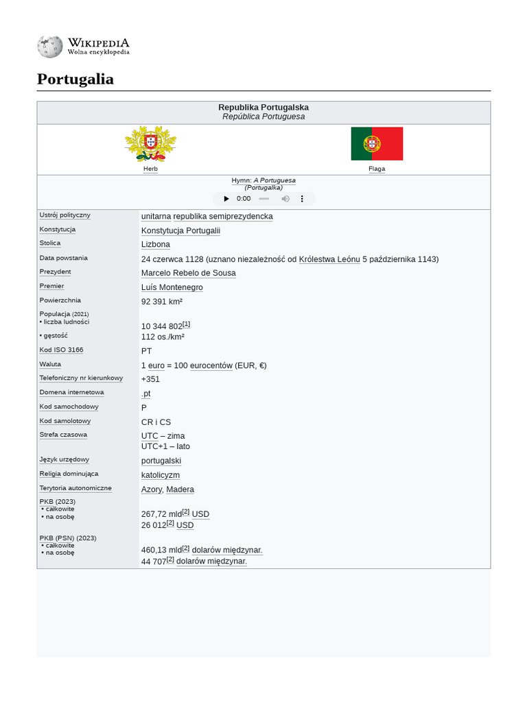 Portugal I A | PDF
