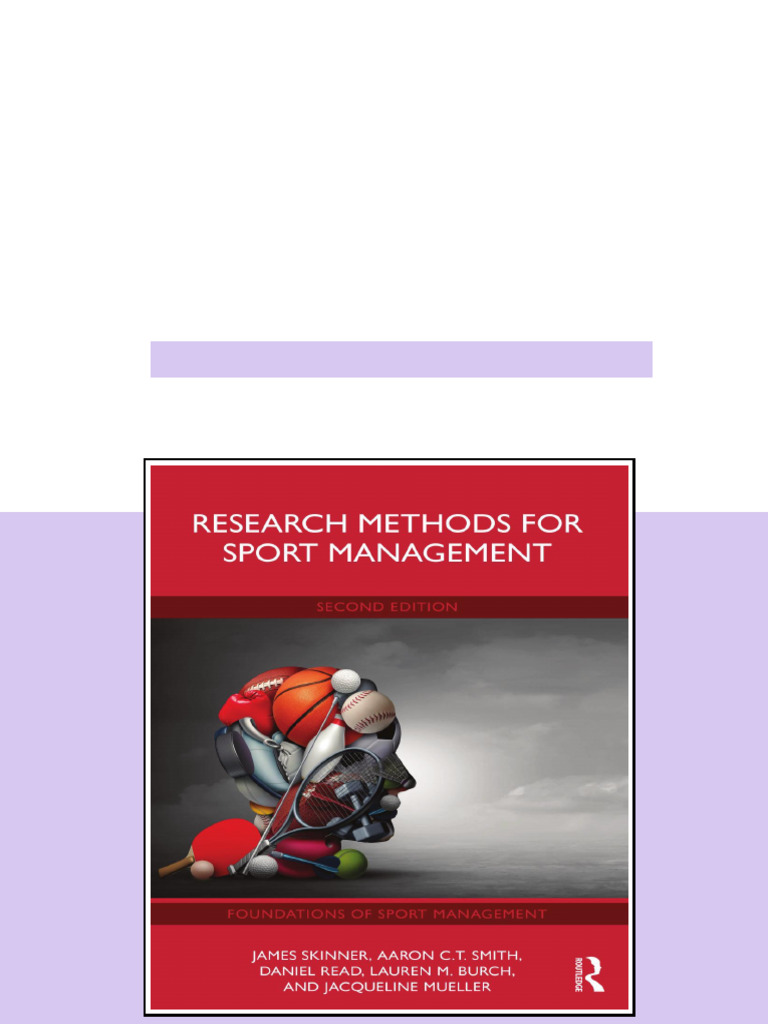 (Ebook) Research Methods for Sport Management; 2nd Edition by James ...