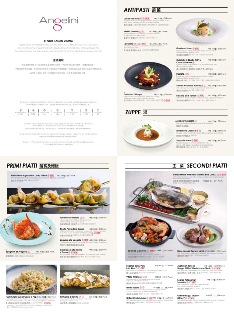 Stylish Italian Dining with Harbour Views | PDF | Foods | Cuisine