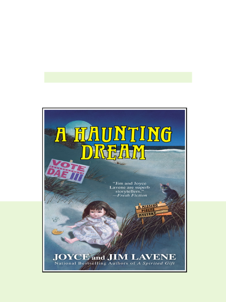 A Haunting Dream Lavene Joyce Lavene Jim digital version 2025 | PDF