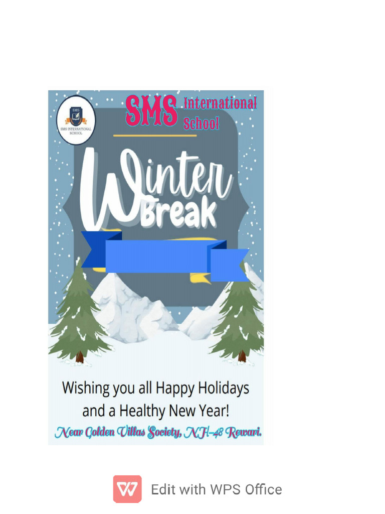 G-2 (Winter Holiday Homework) | PDF