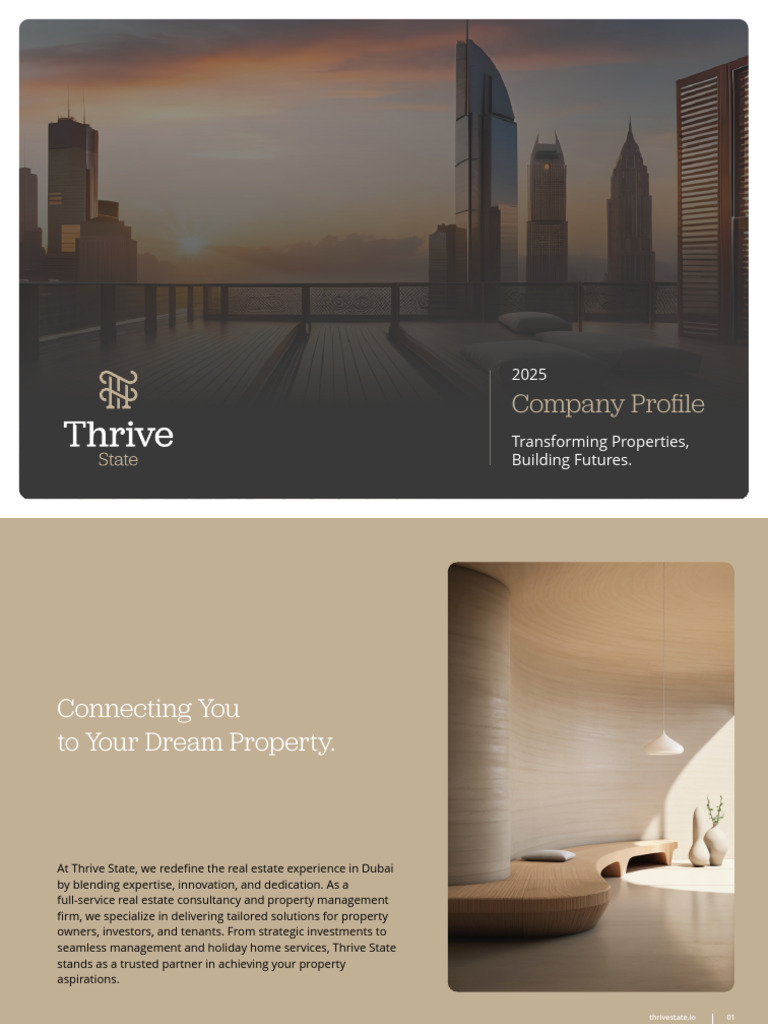 Thrive State 2025 | PDF | Property Management | Dubai