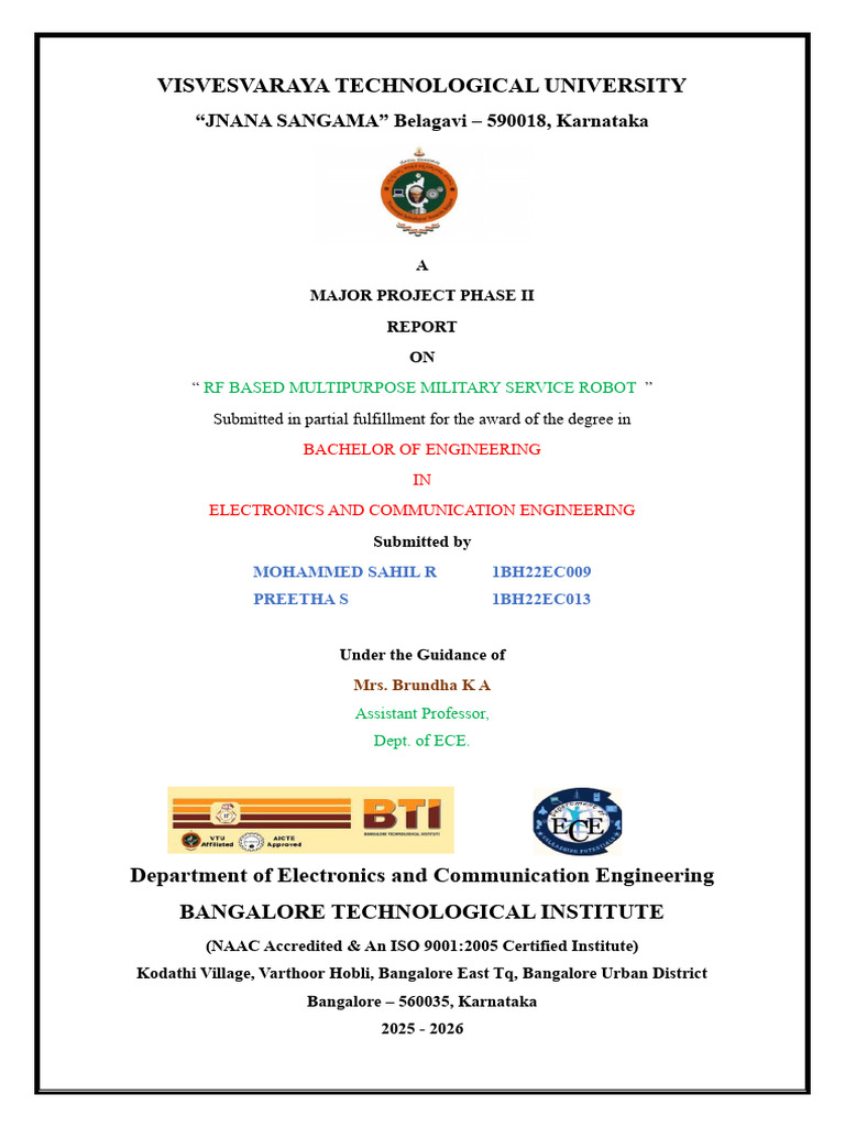 Final Print Ready Mpp2 | PDF | Robotics | Robot