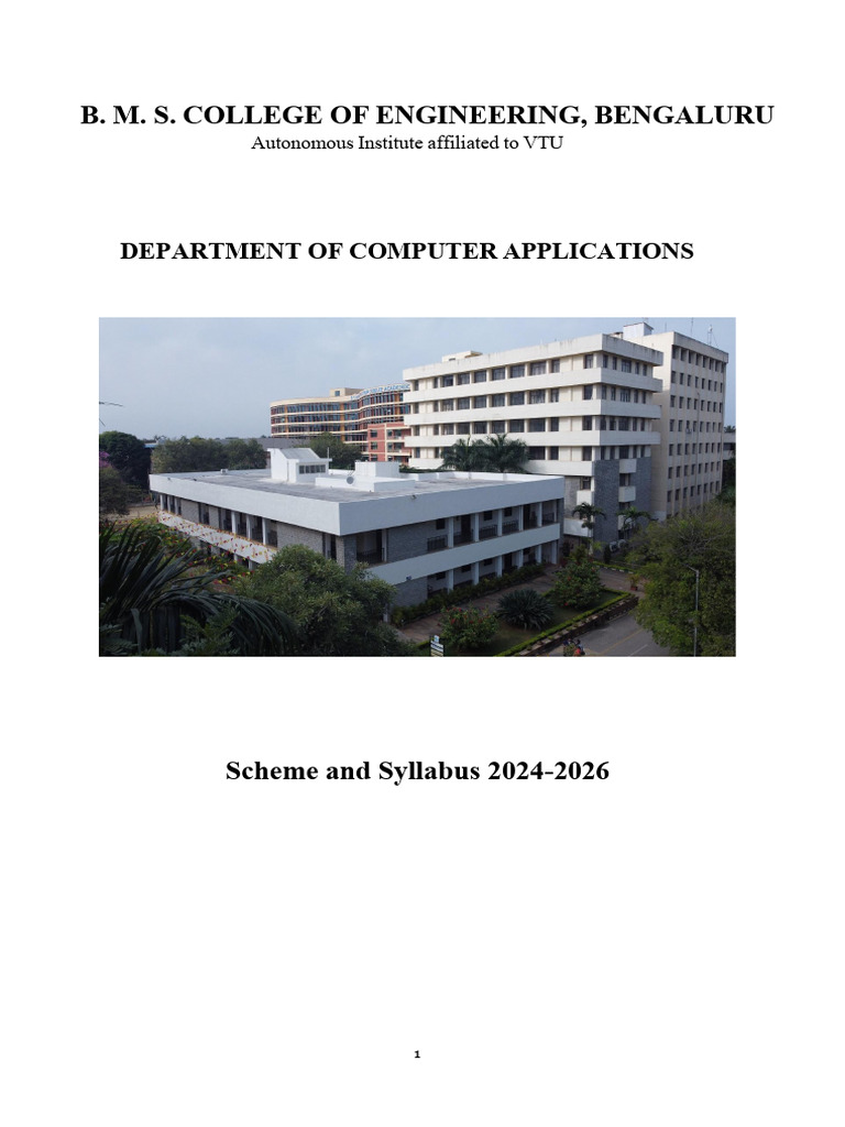 PG Syllabus 2024-26 | PDF | Relational Database | Bootstrap (Front End ...