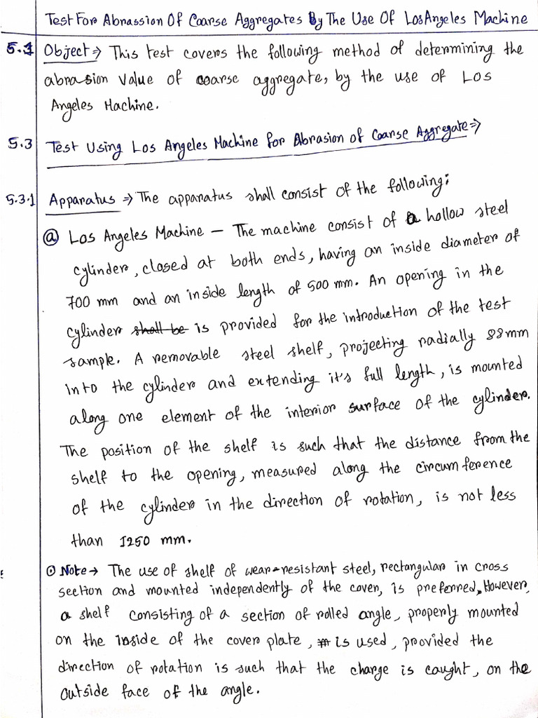 Abrasion Test | PDF