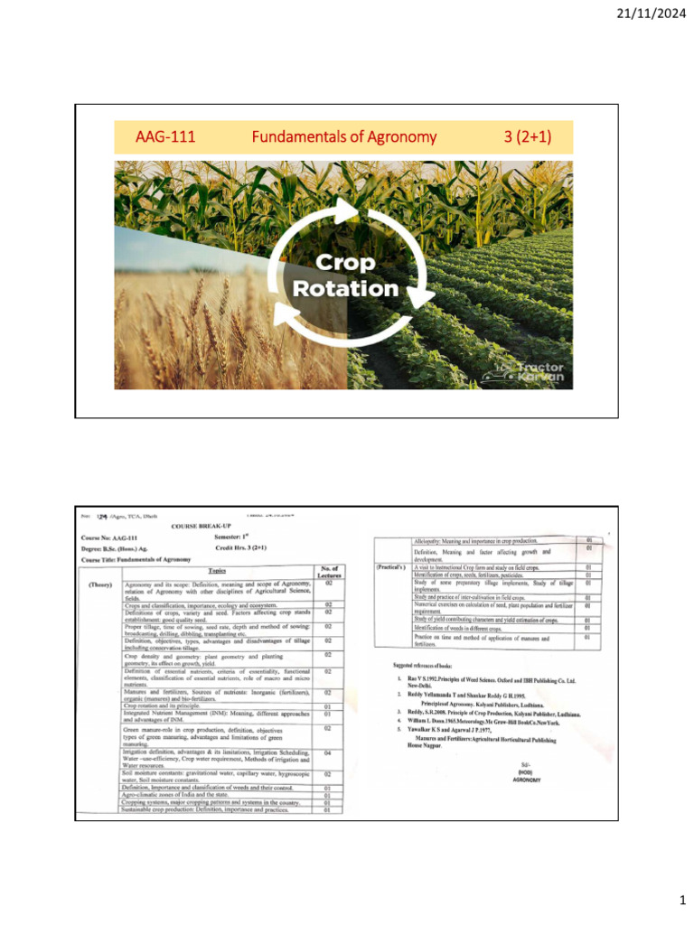 CROP Rotation_AAG-111 | PDF | Crop Rotation | Crops