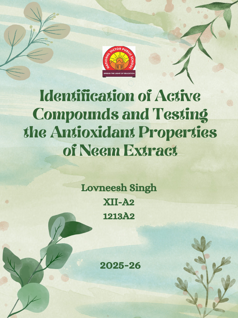 Green Watercolor Floral Daily Journal Cover A4 Document_20251124_181357 ...