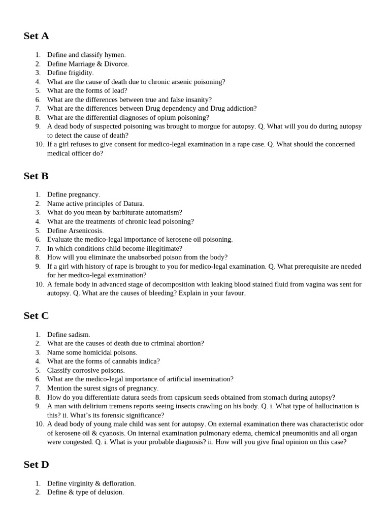 2nd Term Print | PDF | Rape | Autopsy