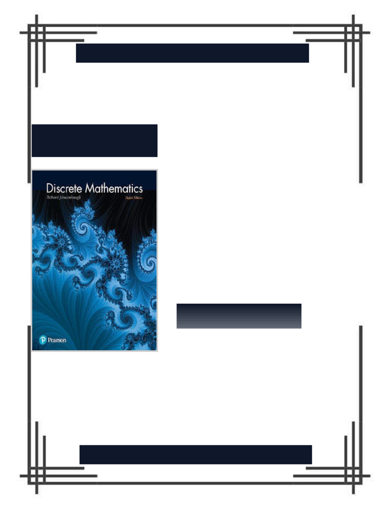 Discrete Mathematics, 8e - Solutions to Selected Exercises Richard ...