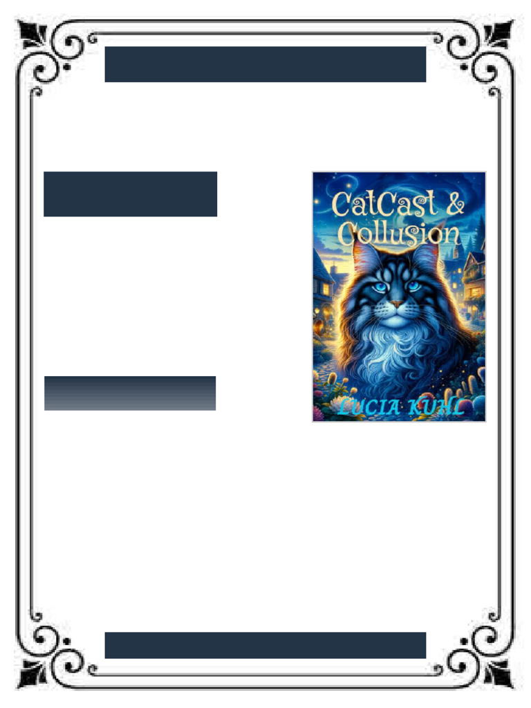 CATCAST COLLUSIONS The Psychic Cat 2 1st Edition Lucia Kuhl eBook ...