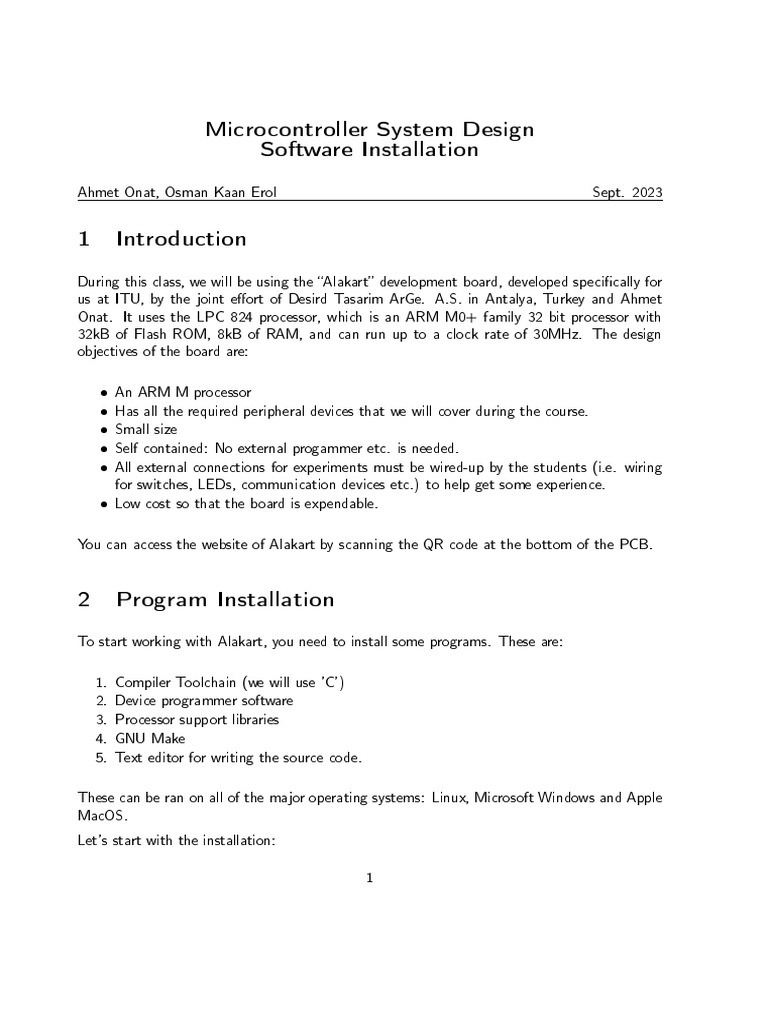 Software Installation | PDF | Mac Os | Linux