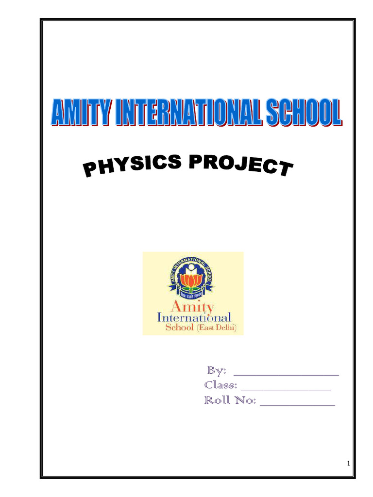 597068988-Physics-Project-File-Sample(1) | PDF | Diffraction | Physical Sciences