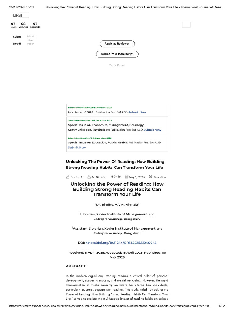 Unlocking the Power of Reading_ How Building Strong Reading Habits Can ...