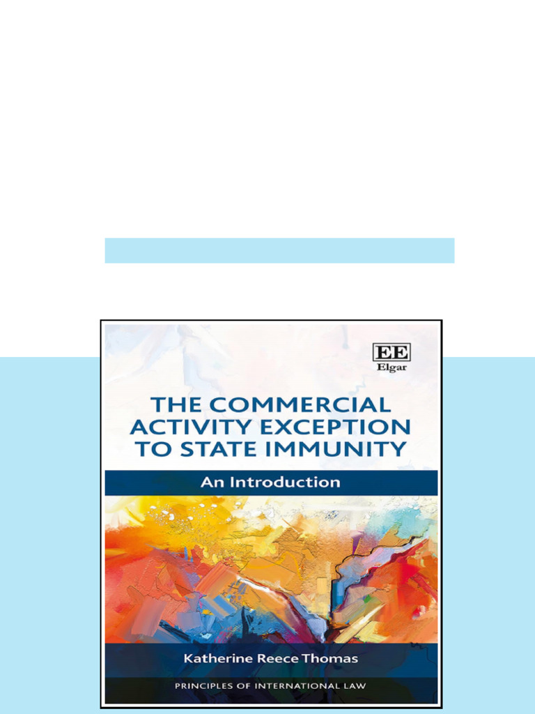 (Ebook) The Commercial Activity Exception to State Immunity: An ...
