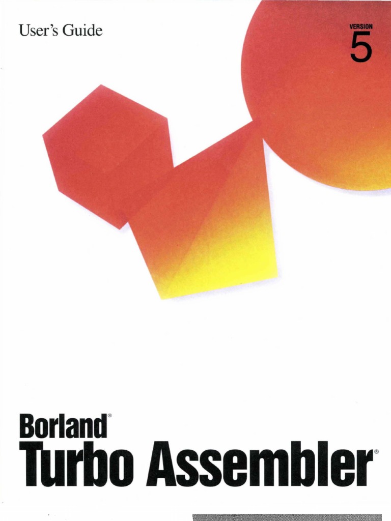 Turbo Assembler Version 5 Users Guide | Scope (Computer Science ...