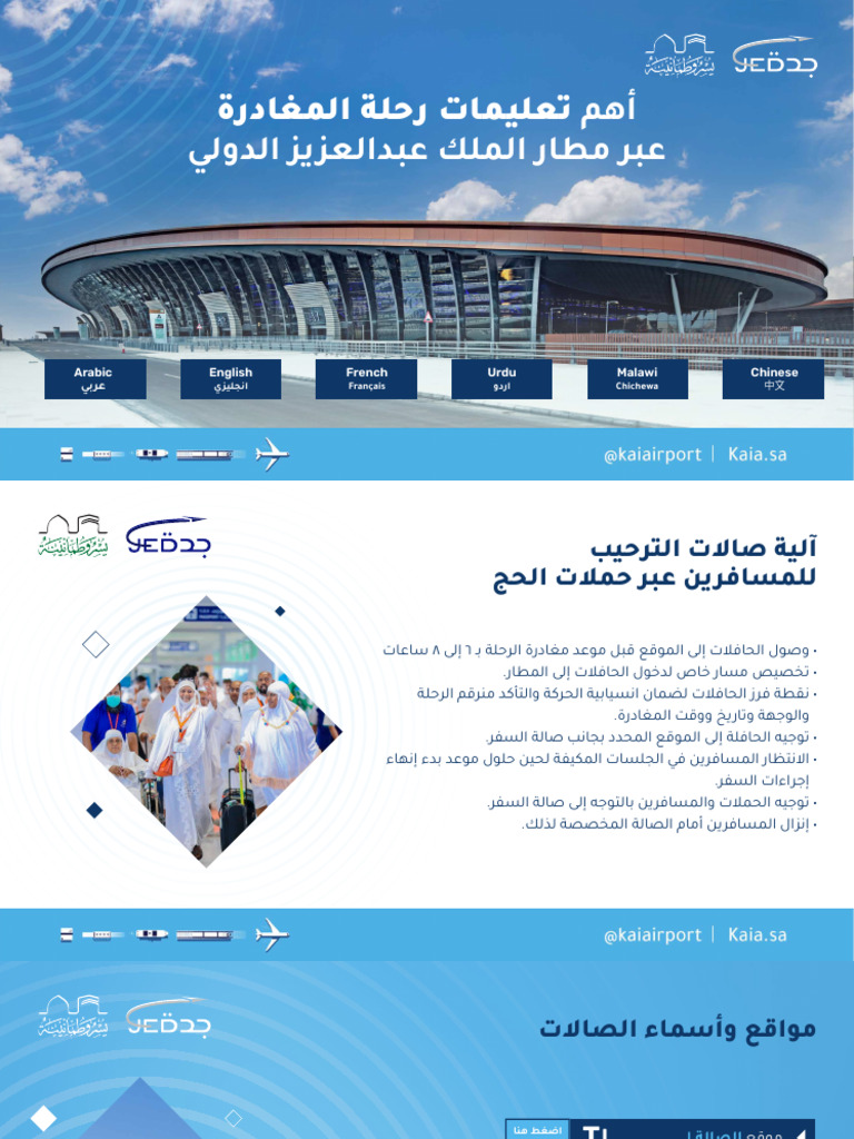 Departure Guidelines for Pilgrims | PDF | Baggage | Customs