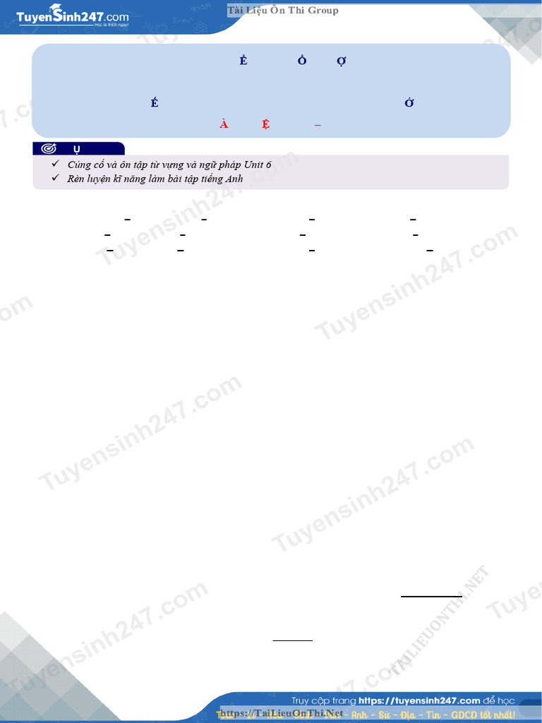 Kiem Tra Tong Hop Unit 6 Co Video Chua 1704774259 | PDF | Herman ...