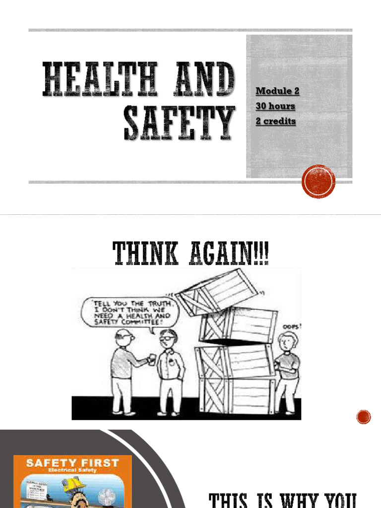 Health and Safety Power Point | PDF | Personal Protective Equipment ...