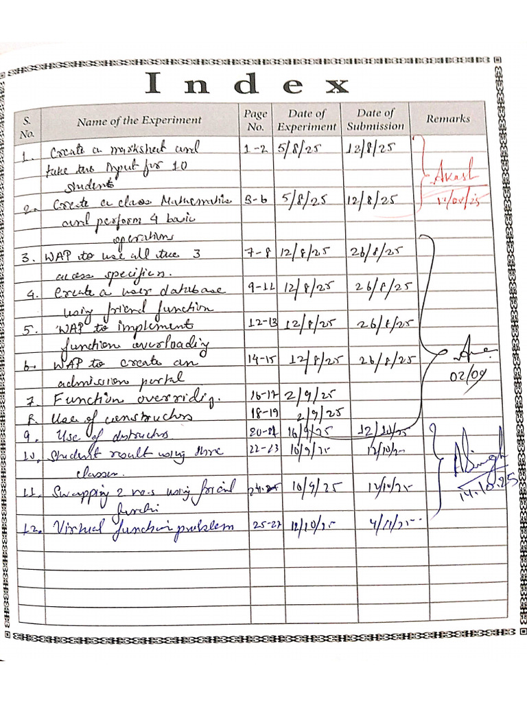 cpp lab file-1 | PDF