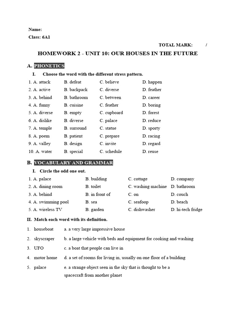 Unit 10 | PDF | Home Appliance