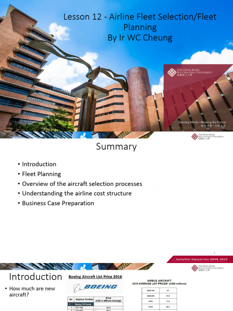 Airline Fleet Selection and Planning Guide | PDF | Aircraft | Runway