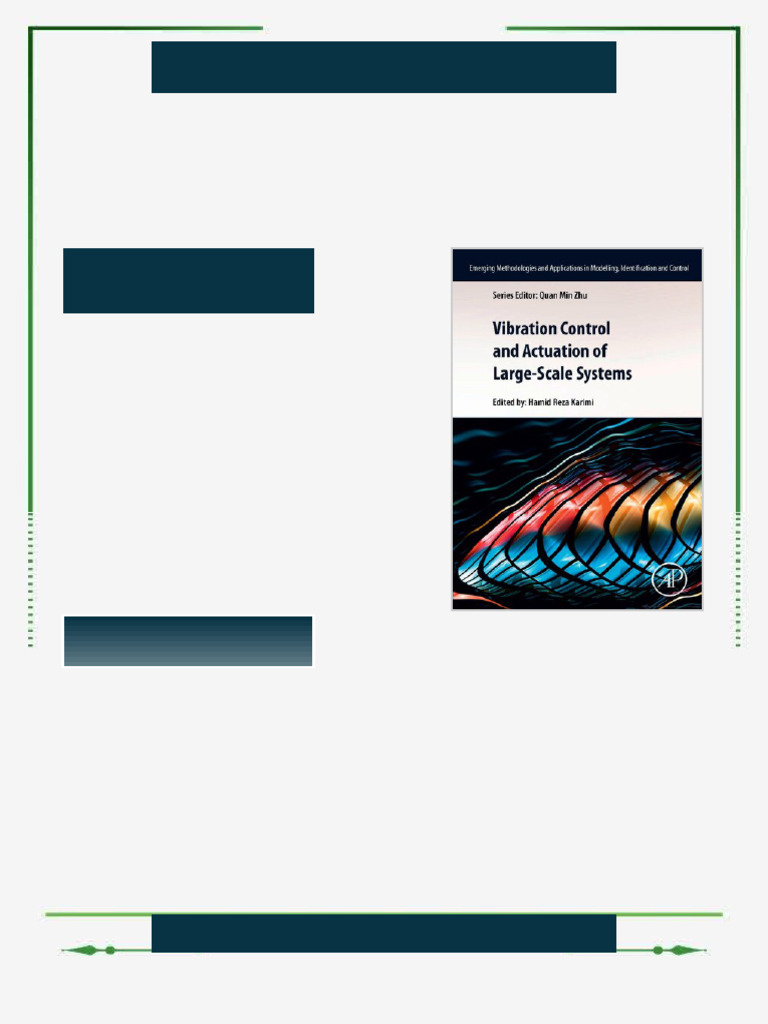 Vibration Control and Actuation of Large-Scale Systems 1st Edition ...