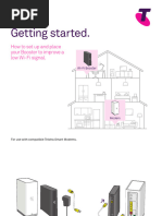 Virgin Media Booster Setup Guide | PDF | Electrical Connector | Wi Fi