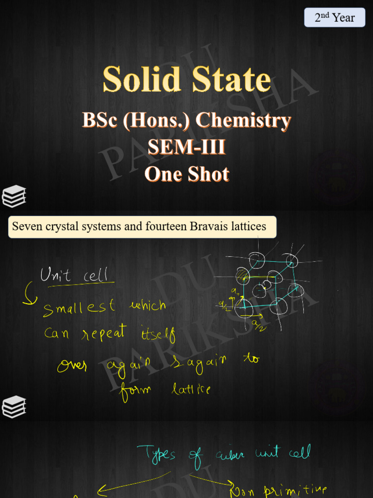 Solid state sem 3 | PDF