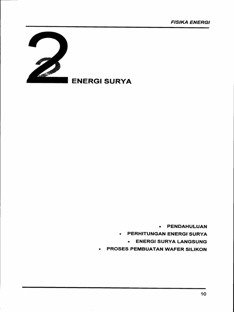 Energi Surya | PDF
