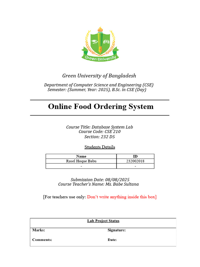 Online_Food_Ordering_System-2 | PDF