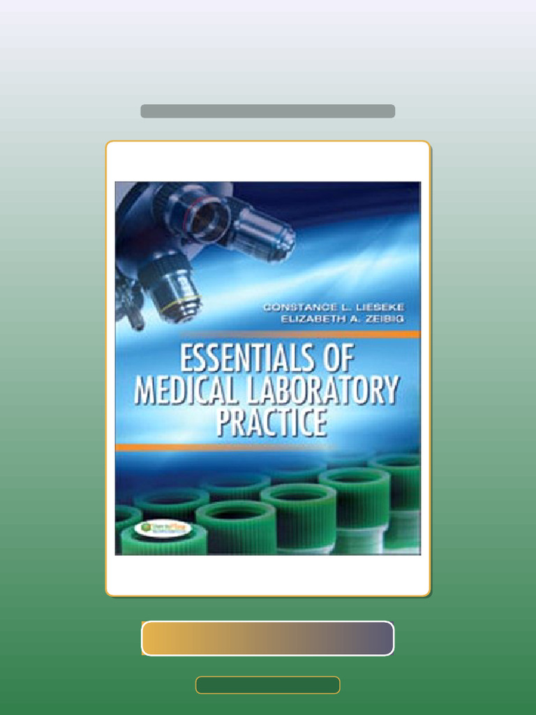 Essentials of Medical Laboratory Practice 1st Edition Constance L ...