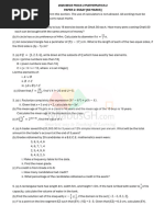 BECE Mathematics Past Questions 2022 | PDF | Inequality (Mathematics ...