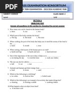 BECE 2025 Science Objective Test Questions | PDF