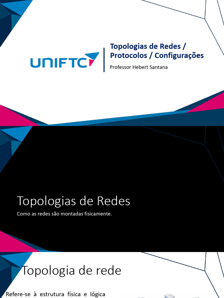 Topologias e Protocolos de Redes | PDF | Topologia de rede | Rede de ...